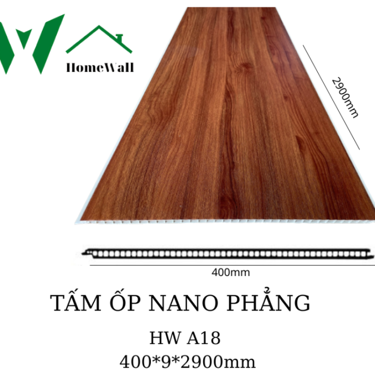 Tấm Nano PVC Vân Đá | Ốp Tường, Trần Nhựa Nano HomeWall